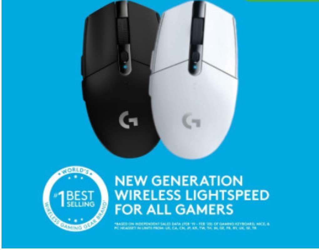 Promo G304 Lightspeed Wireless Gaming Mouse Diskon 23% Di Seller Sisbro ...