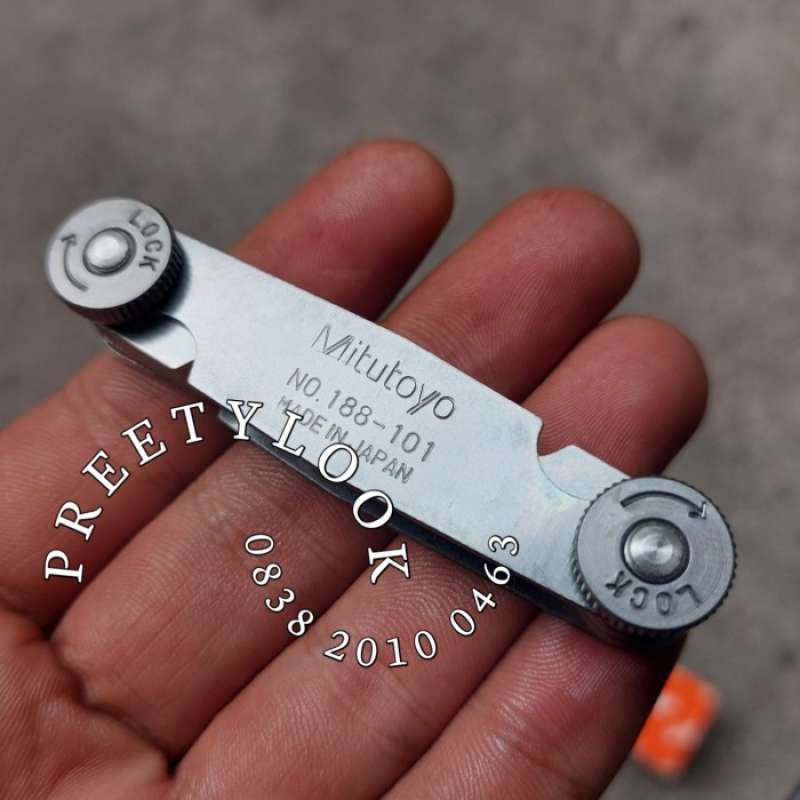 Promo Mitutoyo Screw Pitch Gauge 188 - 101 Mal Drat Thread Alat Ukur ...