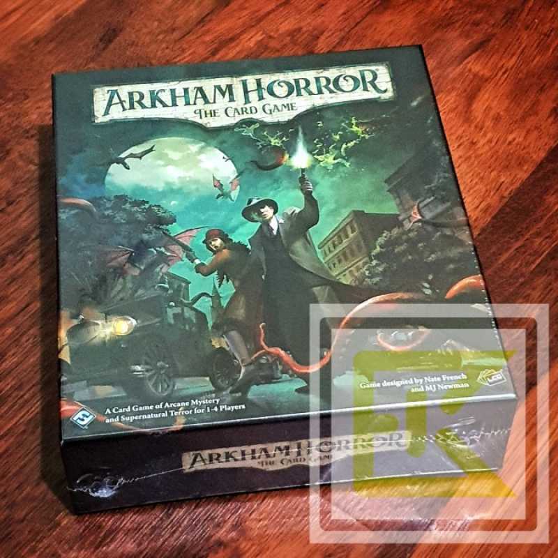 Promo Arkham horror the card game revisited core box board game Diskon ...