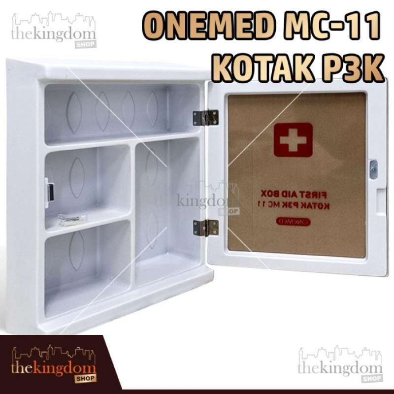 Promo Onemed Kotak P3K MC-11 Rak Obat Plastik Mika Dinding First Aid ...