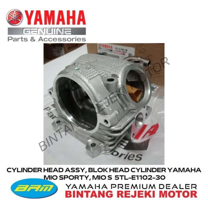 Jual CYLINDER HEAD ASSY, BLOK HEAD CYLINDER YAMAHA MIO di Seller ...