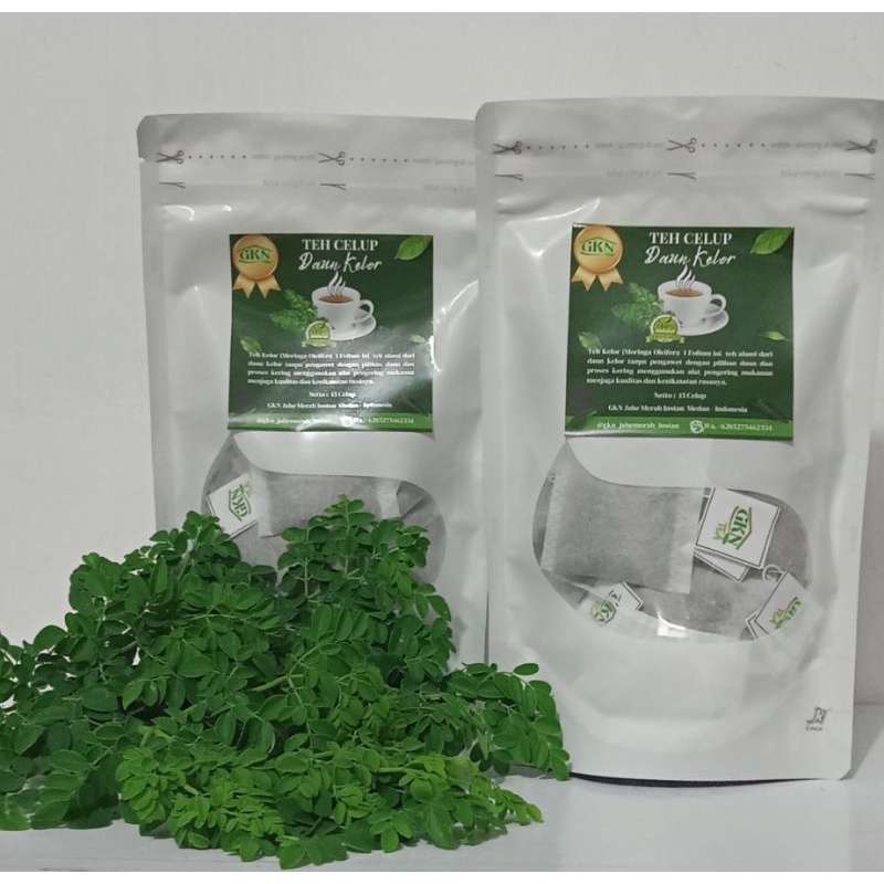 Jual Teh Kelor Organik GKN - 15 celup di Seller GKN Jahe Merah Instan - Teladan Timur, Kota ...