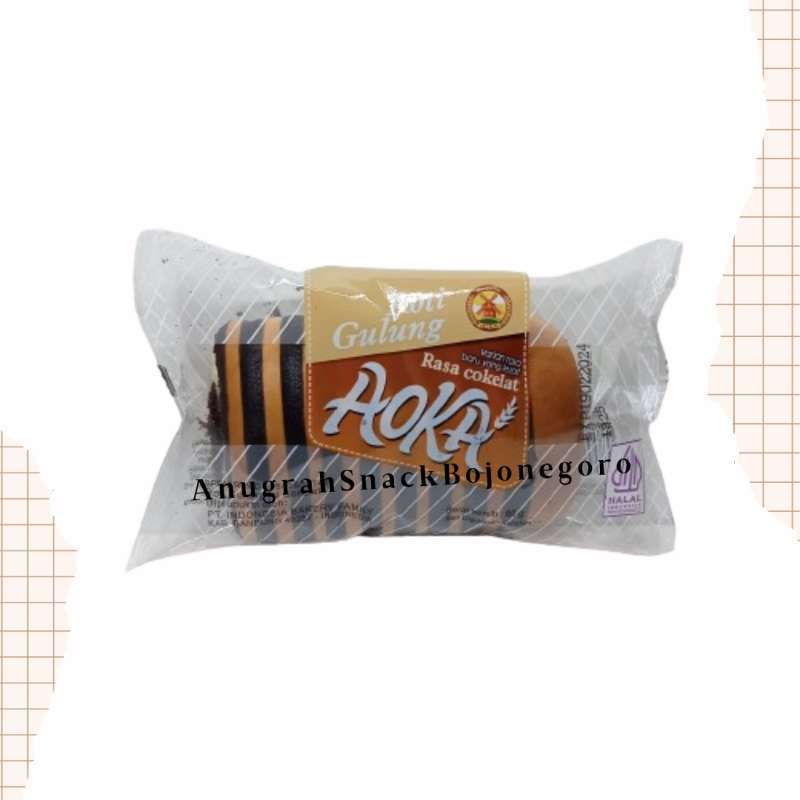 Jual Aoka Roti Gulung 60gr di Seller AnugrahSnackBojonegoro - Ledok ...