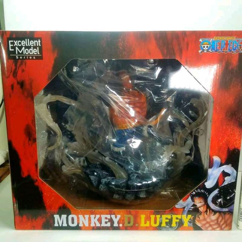 Jual mainan static figure monkey d luffy gear fourth punch one piece ...