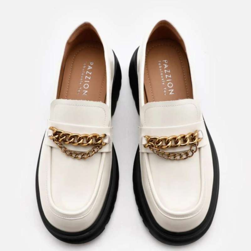 Jual Pazzion Lucia Platform Loafers - 36 Beige Di Seller Babakiwi ...