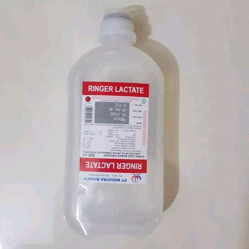 Jual RL.Ringer Lactat/botol 500ml Exp Panjang - Original di Seller Sehat Shop - Pal Meriam, Kota ...
