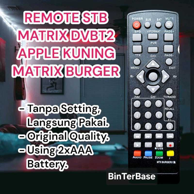 Jual Stb Matrix Dvb T2 Apple Kuning Original, Murah & Diskon Juni 2024 ...