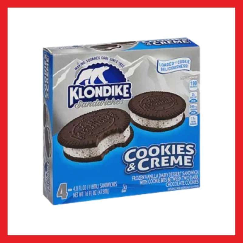 Jual Klondike Cookies And Creme Ice Cream Sandwiches 1 Pak Di Seller Djl
