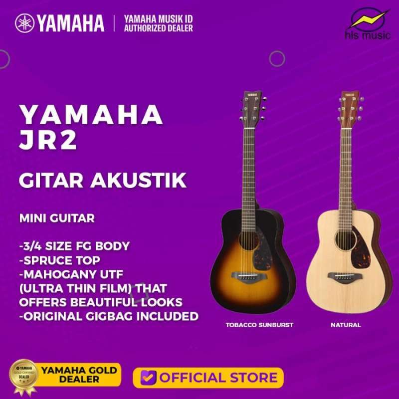 Promo Yamaha Jr2 Mini Gitar Akustik Diskon 16% Di Seller Hls Music ...