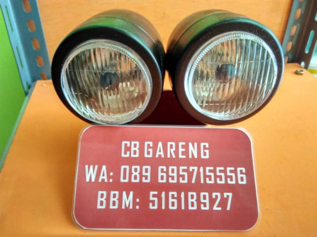 Promo Headlamp motor custom double ./ lampu double japstyle GARANSI ...