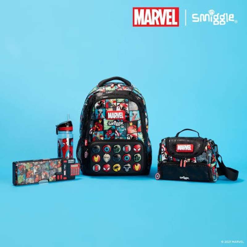 Promo SMIGGLE MARVEL AVENGERS Backpack - backpack - Backpack Diskon 2% ...