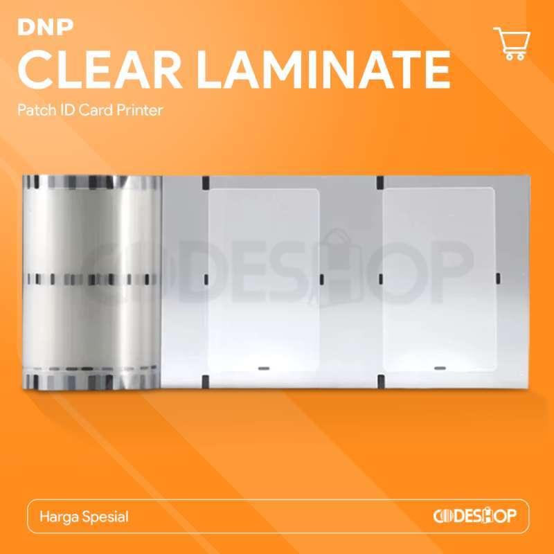Jual Dnp Cx-d80 Clear Laminate Patch ID Card Printer 1.0 Mil 600 Prints Di Seller Codeshop ...