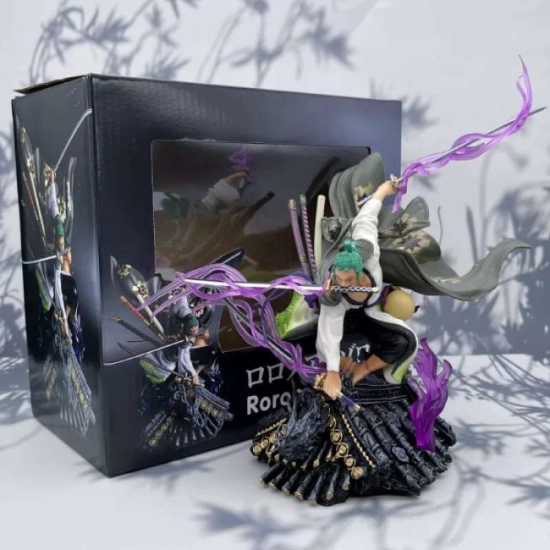 Promo Figure One Piece Roronoa Zoro Arc Wano Santoryu Ougi Daishinkan ...