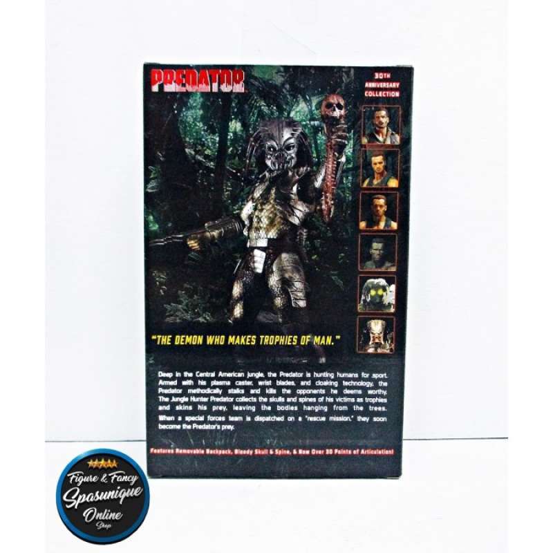 Promo Action Figure NECA PREDATOR JUNGLE HUNTER MASKED PROTOTYPE Diskon ...