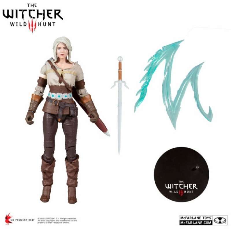 Promo Mcfarlane The Witcher Wild Hunt Geralt of Rivia Ciri Eredin Gold ...