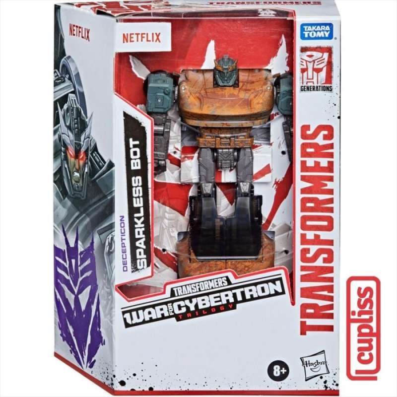 Promo Hasbro Transformers F0986 Sparkless Bot Wfc Trilogy Netflix ...