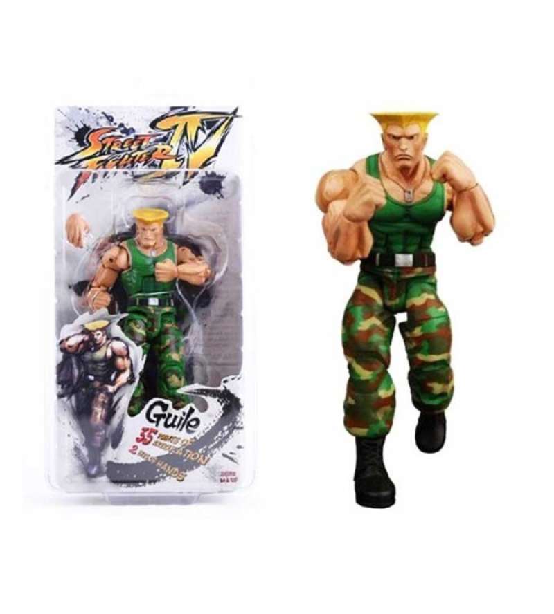 Promo Action Figure NECA Street Fighter GUILE Diskon 23% di Seller ...