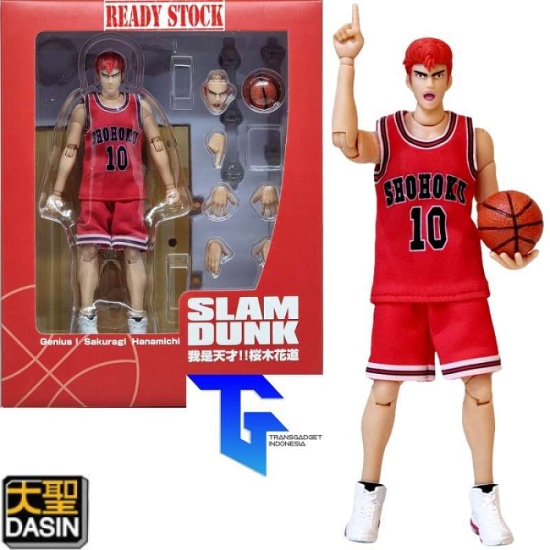 Promo Dasin Model Slam Dunk - Sakuragi Hanamichi RED Shohoku 1/12 SlamDunk Diskon 23% di Seller ...