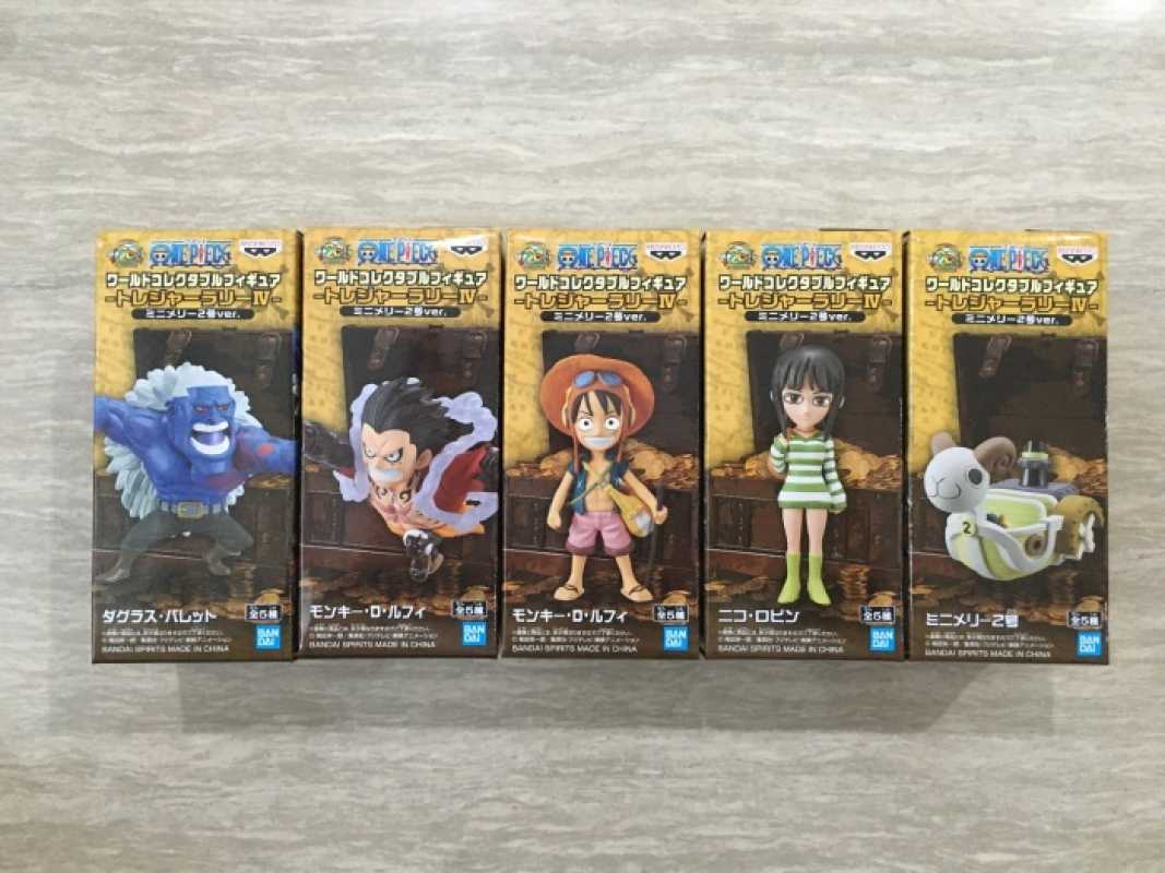 Promo One Piece World Collectable Figure WCF Treasure Rally Mini Merry ...