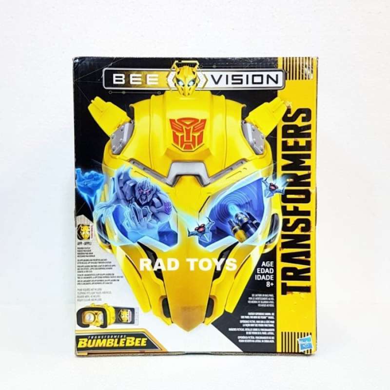 Promo Bee vision hasbro bumblebee transformers mask helmet Diskon 23% ...