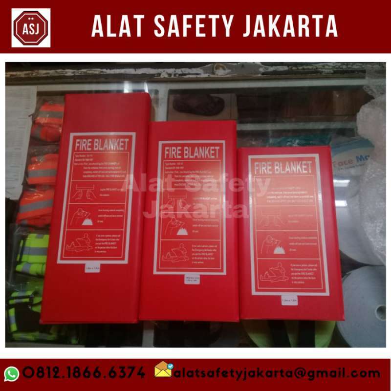 Promo FIRE BLANKET 1.2m x 1.2m / Selimut Pemadam Api Murah Diskon 23% ...