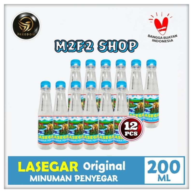 Promo LASEGAR Larutan Penyegar Botol Pet | Original - 200 ml (Kemasan 12 Pcs) Diskon 16% di ...