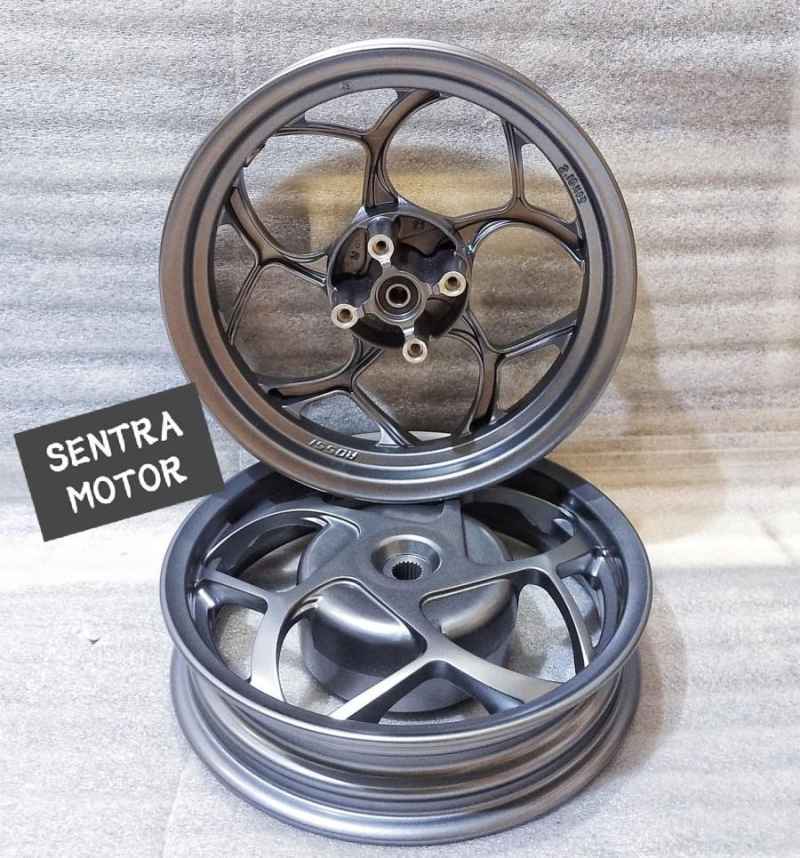 Jual Velg Racing Scoopy New Palang 5Y VROSSI ORION Warna Gun Metal ...