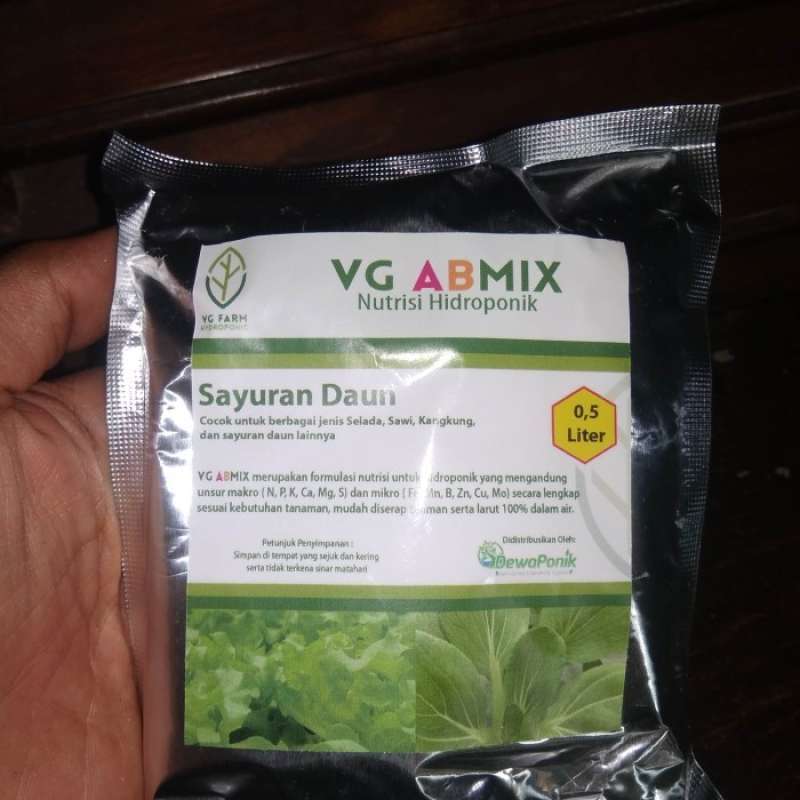 Promo nutrisi ab mix sayuran untuk hidroponik aquaponik Diskon 9% di ...