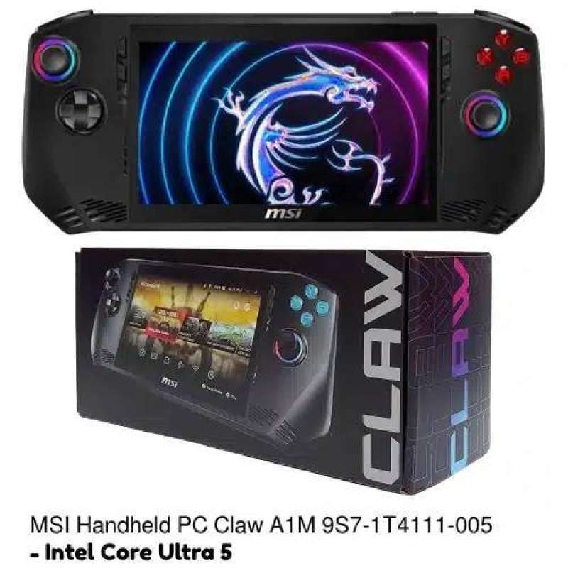 Jual Msi Claw A1m Ultra 5 / 7 / 16gb / 512gb / 120hz Handheld Gaming Pc ...