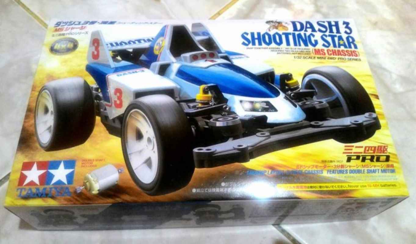 Promo Tamiya Kit Dash 3 Shooting Star (ms Chassis) Original Tamiya ...