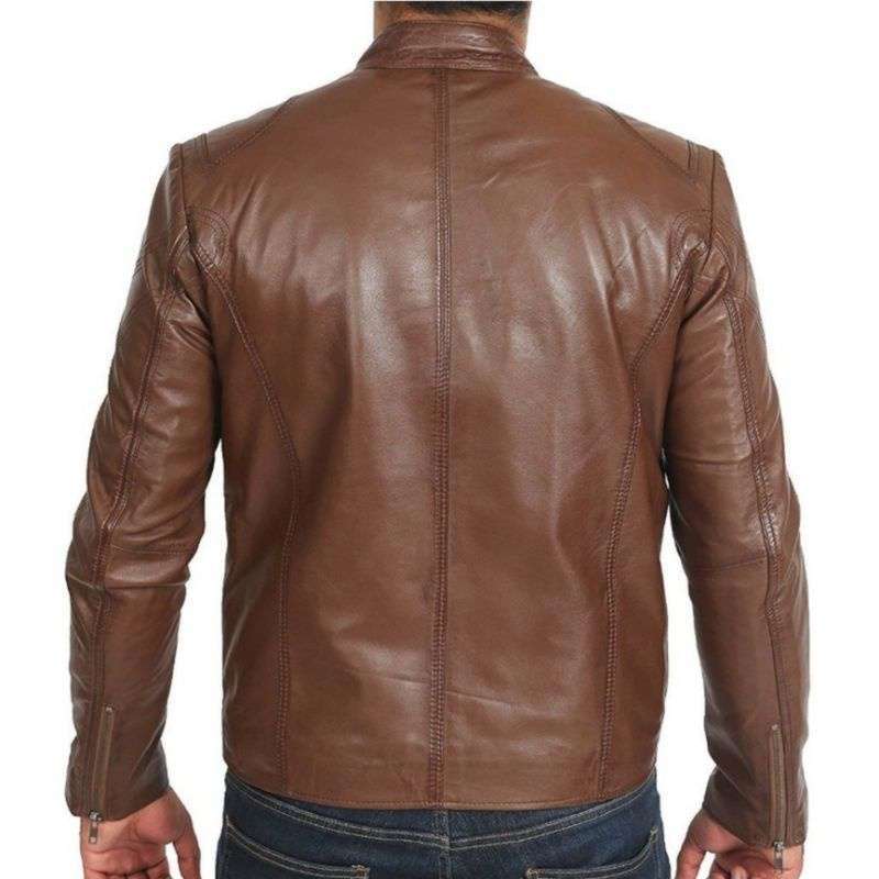 Promo Wolfs Jaket Kulit Pria Model Terbaru 100% Kulit Asli Domba Garut ...