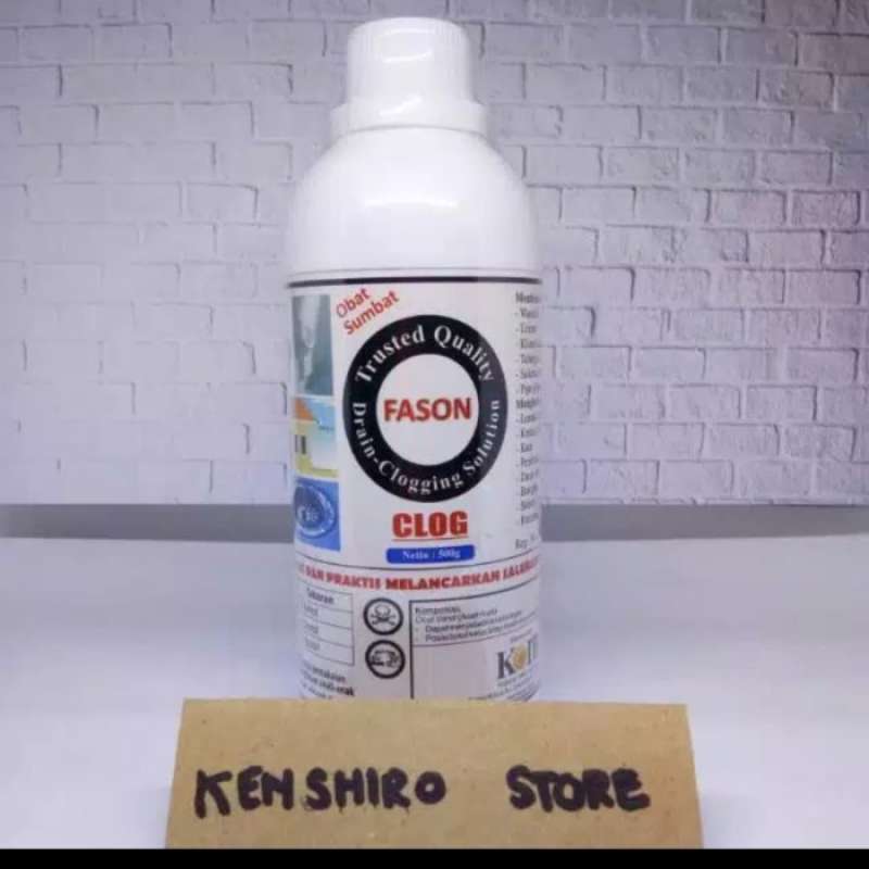 Promo Fason Clog Cairan Sumbat Wc Wastafel Zink Fason Saluran Tersumbat ...