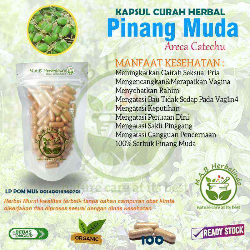 Kapsul Herbal Pinang Muda Lengkap Harga Terbaru Maret 2024 | Blibli