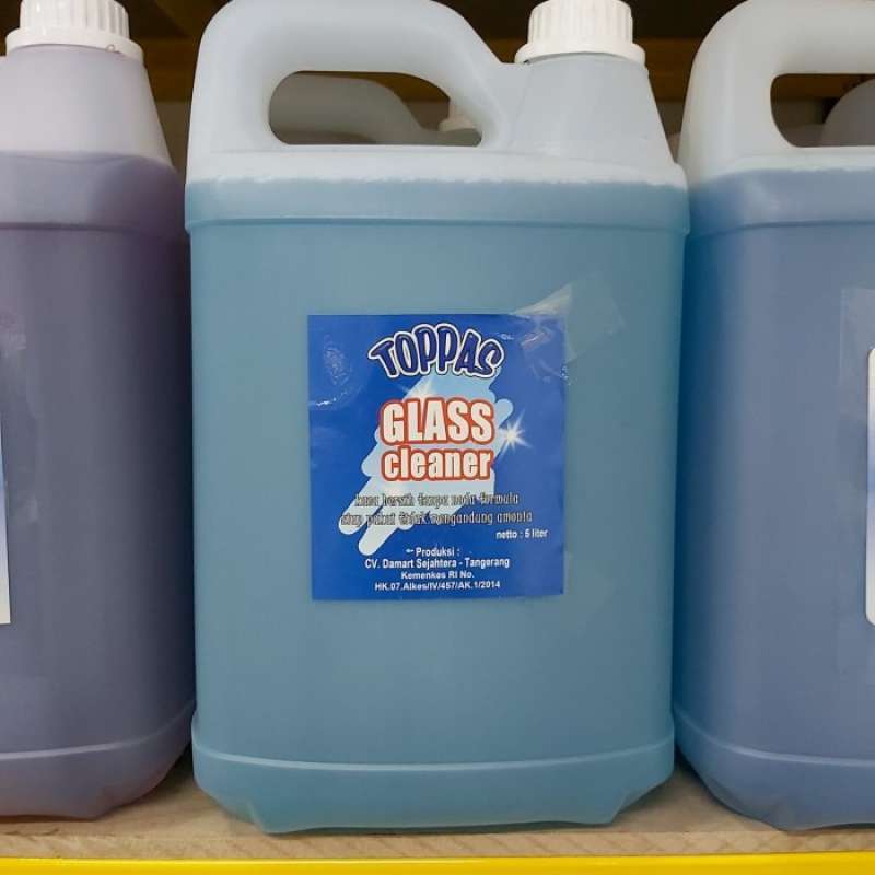 Jual Pembersih Kaca Glass Cleaner Premium 5liter - Toppas Original Di ...