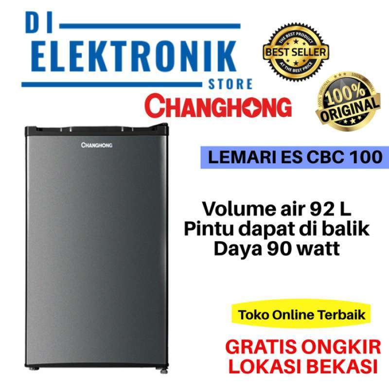 Promo Kulkas 1 Pintu Changhong Cbc 100 - Kulkas Mini Cbc100 Low Watt ...