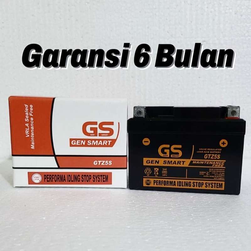 Promo Aki Motor Nex Arasi Hayate Gtz5s Gs Gen Smart Kering Diskon 23% ...