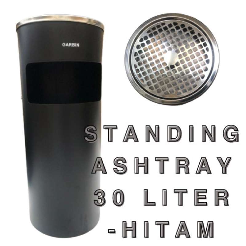 Promo Standing Ashtray 17 Liter Tempat Sampah Asbak ( Garbin ) Terbaik ...