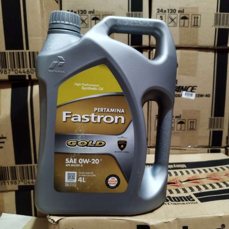 Promo Pertamina Fastron Gold 0w-20 4 Liter Galon Diskon 33% Di Seller ...