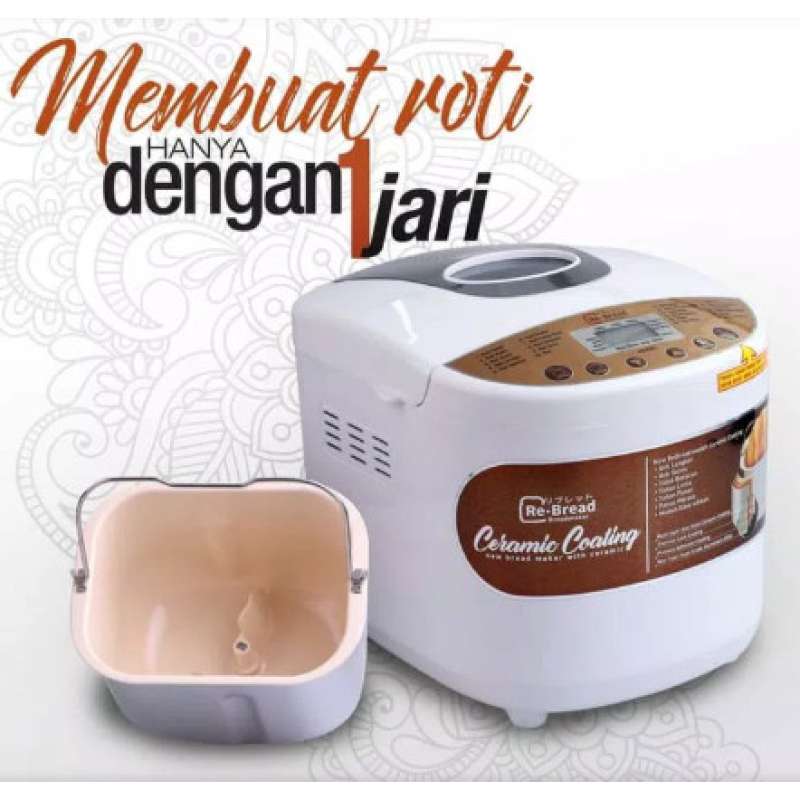 Promo Re Bread Alat Pembuat Roti - Mesin Pembuat Roti Rebread - Bread ...