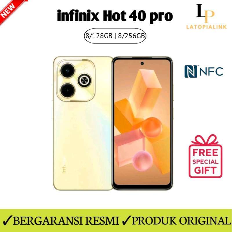 Jual Infinix Hot 40 Pro Nfc 8/256gb Extended Ram Garansi Resmi Indonesia Di Seller Latopialink ...