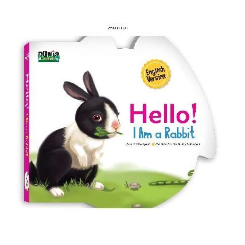 Promo Seri Dunia Binatang Hello I Am A Rabbit English Version Boardbook ...