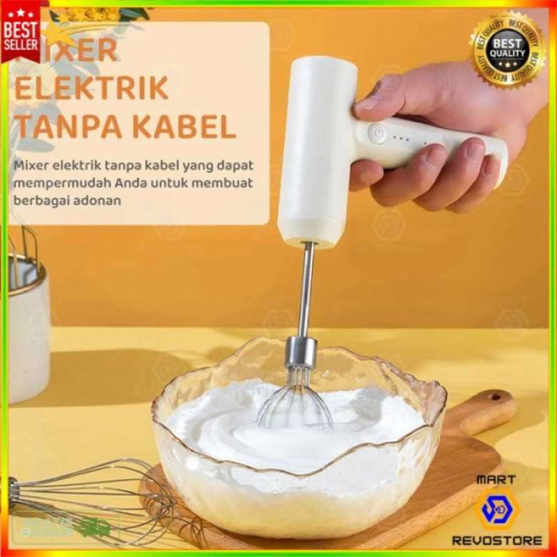 Promo Mini Hand Mixer Tangan Portable Electric Wireless Multifungsi ...