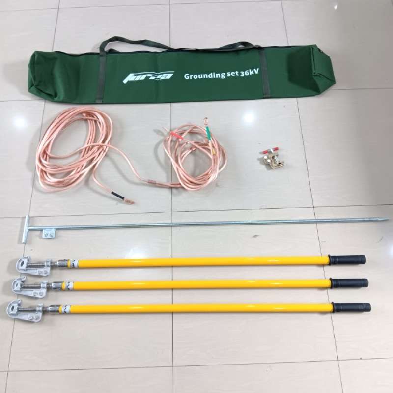 Promo Grounding Pln 20kv Grounding Set Forza 20 Kv Stick Grounding ...