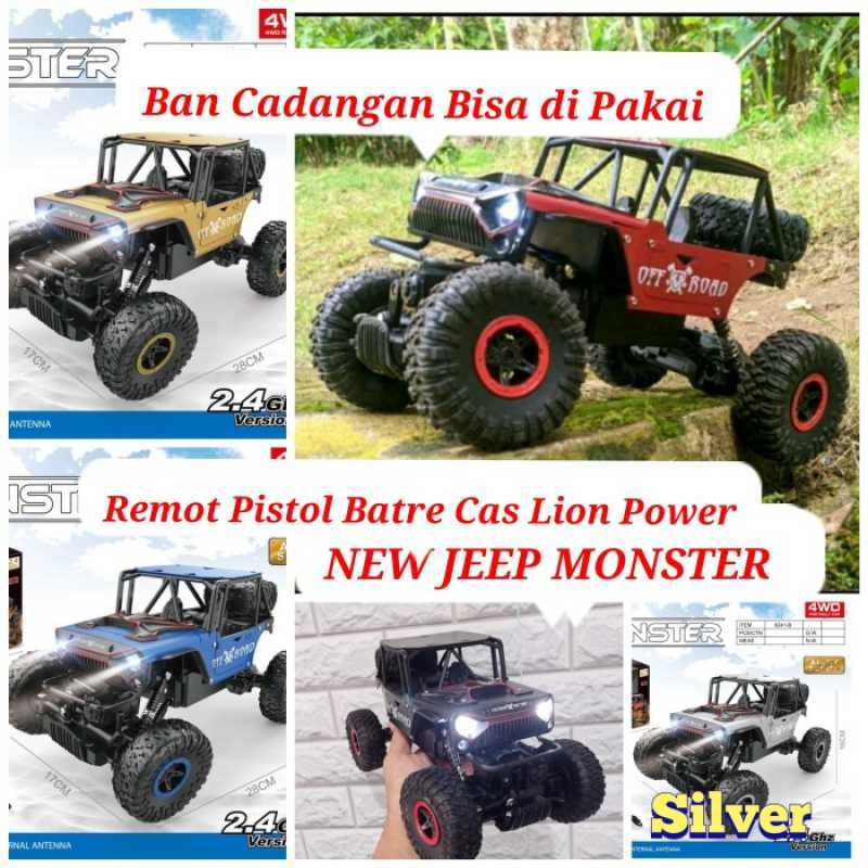 Promo Mobil Remot Rc 4wd Rock Climber Mainan Remote Control - New ...