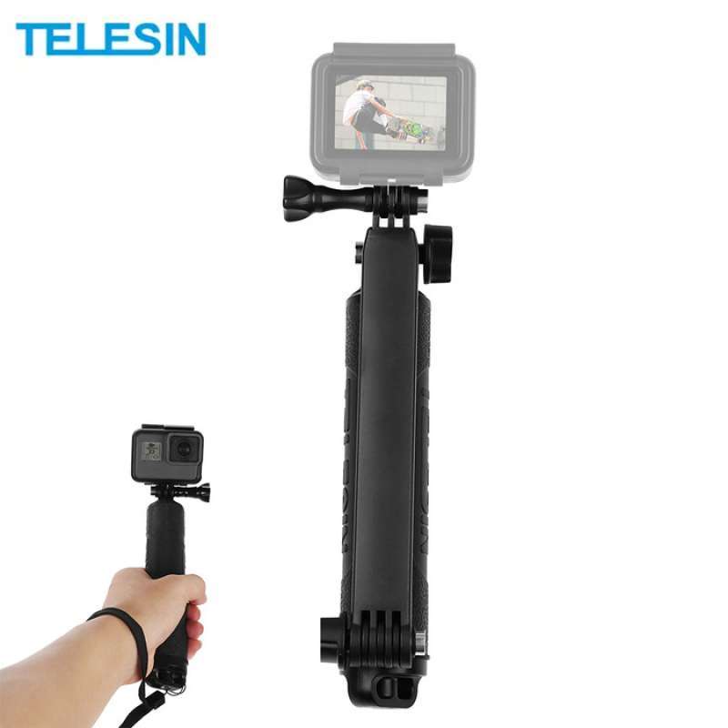 Jual Telesin 3-way Monopod Grip 3in1 Bobber Tripod Selfie Stick Action Cam Di Seller Noelle ...