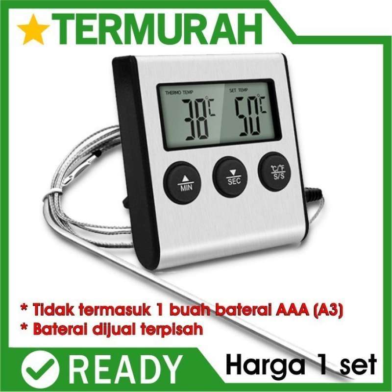 Jual Terbaik Termometer V2 Thermometer Masak Kopi Oven Air Minyak ...