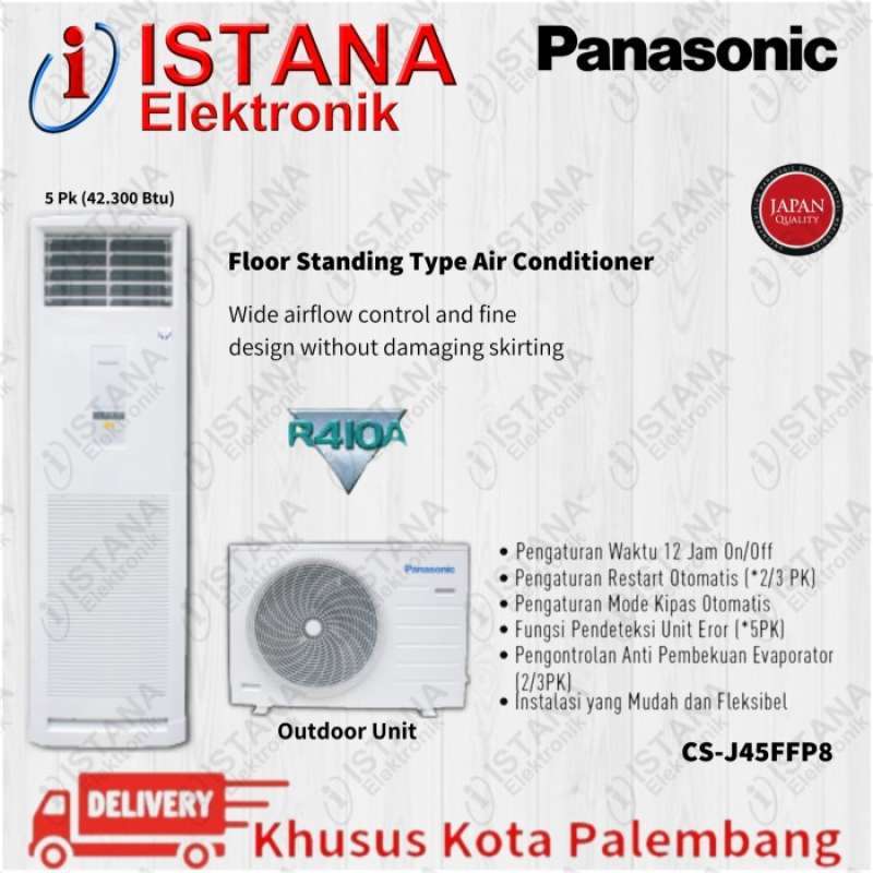 Jual Panasonic Ac Standing Floor 5 Pk Cs-j45ffp8 Di Seller Rosaria ...
