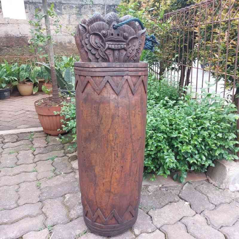 Jual Myi Kentongan Antik Ukiran Bali Dari Kayu Nangka Di Seller Rukia ...