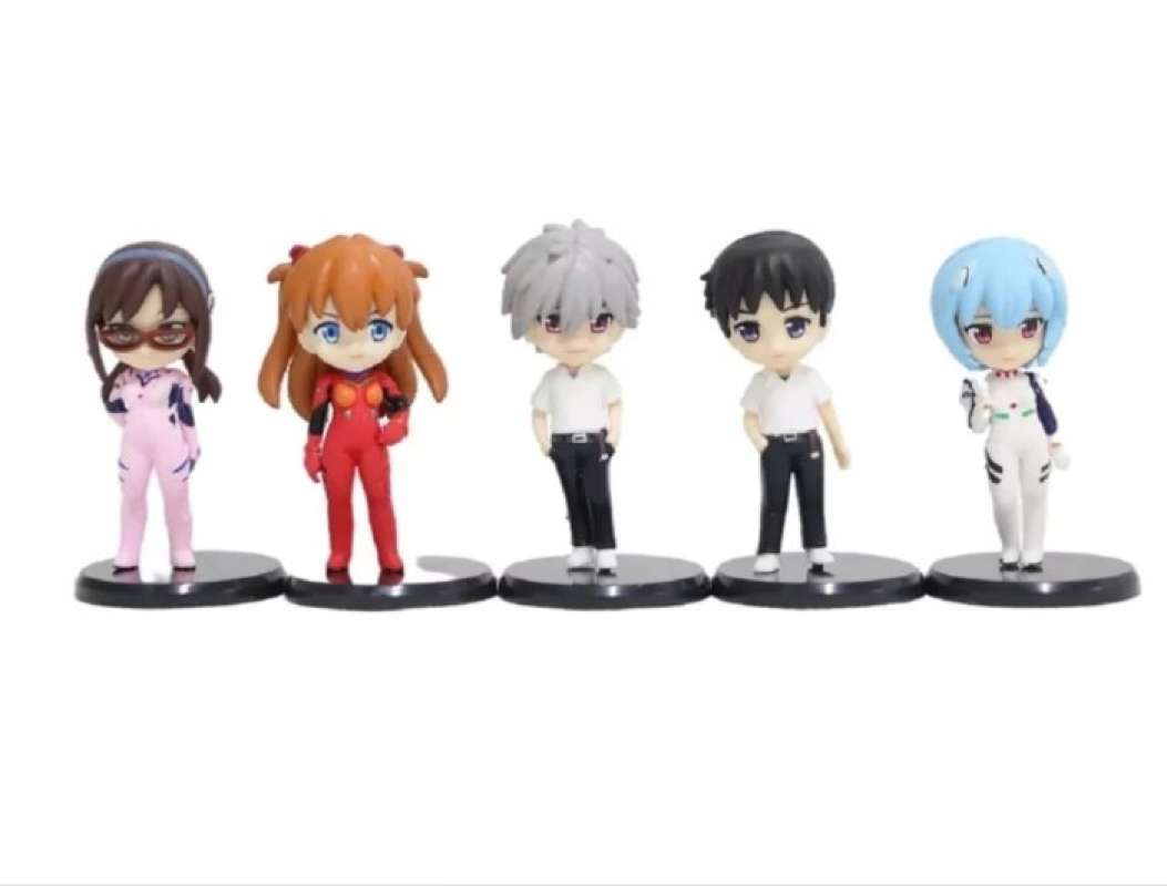 Jual Action Figure Topper Evangelion Ikari Shinji Rei Asuka Misato ...
