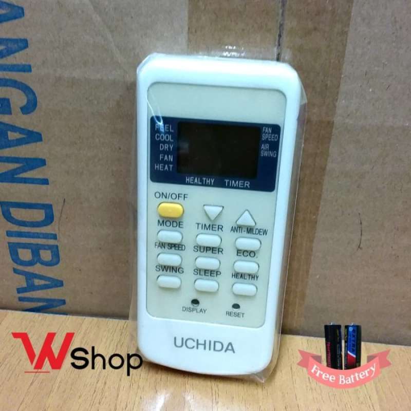 Promo Remote/remot Ac Uchida Original - Air Conditioner Diskon 23% Di Seller Cuanz Store ...